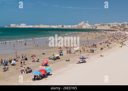 Playa de Santa María del Mar is a serene beach with golden sand, rocky ...