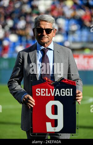 Unipol Domus, Cagliari, Italy, November 12, 2022, Luca D'Angelo Mister ...