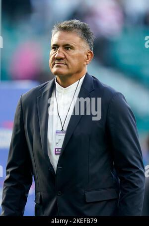 London ENGLAND - November 12: Jamie Joseph Coach of Japan during Autumn ...