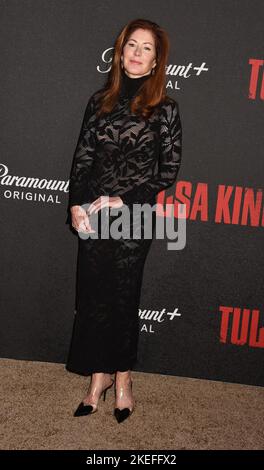 Dana Delaney at the Tulsa King premiere at the Regal Cinema on November ...