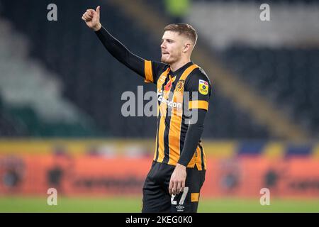 Regan Slater of Hull City gives his team instructions during the Sky ...