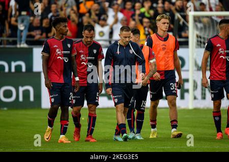 Cagliari, Italy. 12th Nov, 2022. Alessandro Livieri of Pisa Sporting ...