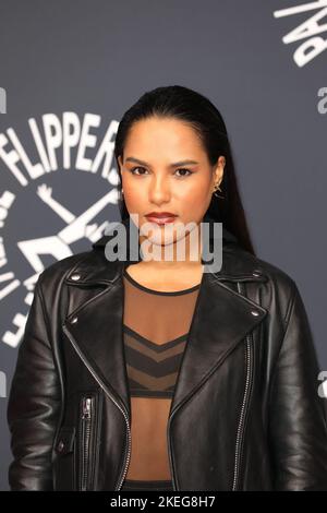 Saffron Hocking attends the Opening of Flipper's Roller Boogie Palace ...