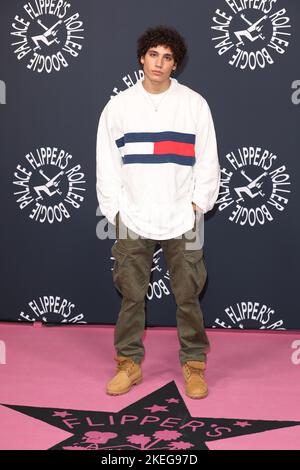 Vincent Rayvon attends the Opening of Flipper's Roller Boogie Palace in ...