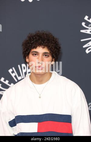 Vincent Rayvon attends the Opening of Flipper's Roller Boogie Palace in ...