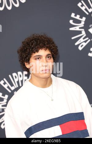 Vincent Rayvon attends the Opening of Flipper's Roller Boogie Palace in ...