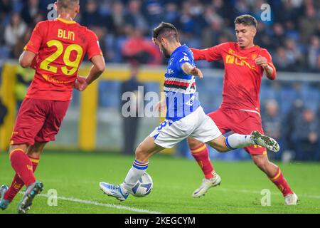 Joan Gonzalez Canellas (Lecce) during the Italian "Serie A" match ...