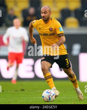 Dresden, Germany. 12th Nov, 2022. Soccer: 3rd league, SG Dynamo Dresden ...