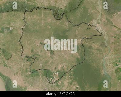 Preah Vihear, province of Cambodia. Low resolution satellite map ...