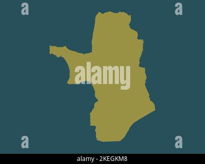 Takev, province of Cambodia. Solid color shape. Locations and names of ...