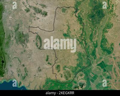 Takev, province of Cambodia. High resolution satellite map. Locations ...