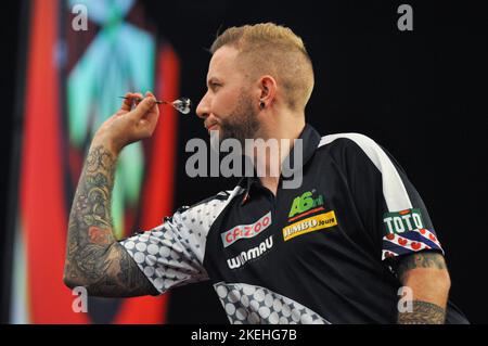 WOLVERHAMPTON, ENGLAND - NOVEMBER 12: Danny Noppert of the Netherlands ...