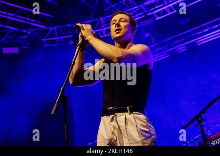 Moncrieff performs live at Fabrique opening for The Script (Photo by ...