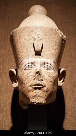 Statue of Senusret III Middle Kingdom XII Dynasty (1878-1843 BC ...