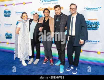 (L-R) Traci Paige Johnson, Steve Burns, Josh Dela Cruz and Donovan ...