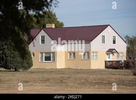 Holcomb, Kansas, USA. 8th Oct, 2022. The famous Clutter Home Murder ...