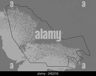 Lac, region of Chad. Elevation map colored in wiki style with lakes and ...