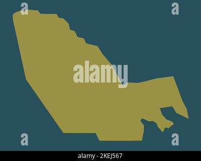 Lac, region of Chad. Solid color shape. Locations and names of major ...