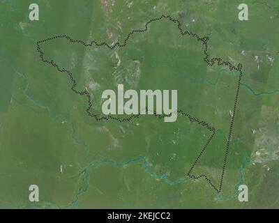 Amazonas, department of Colombia. High resolution satellite map ...