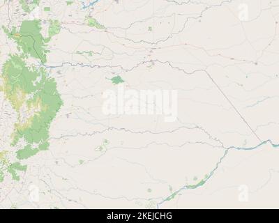 Arauca, intendancy of Colombia. Open Street Map. Locations and names of ...
