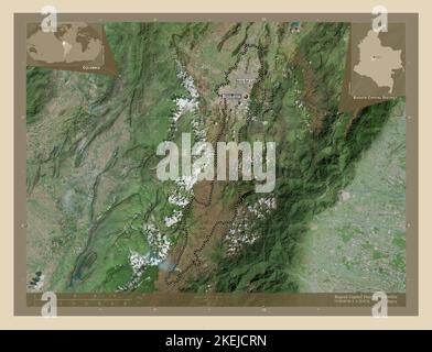 Capital District of Bogota, capital district of Colombia. High ...