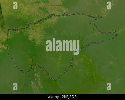 Guaviare, commissiary of Colombia. Low resolution satellite map ...