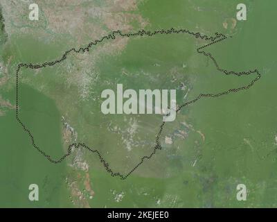 Guaviare, commissiary of Colombia. High resolution satellite map ...