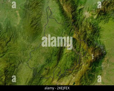 Santander, department of Colombia. Low resolution satellite map ...