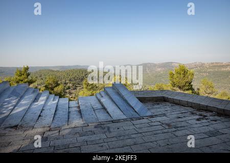 The Arthur Rubinstein Panorama memorial site, overlooking Jerusalem ...