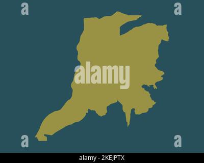 Equateur, province of Democratic Republic of the Congo. Colored ...