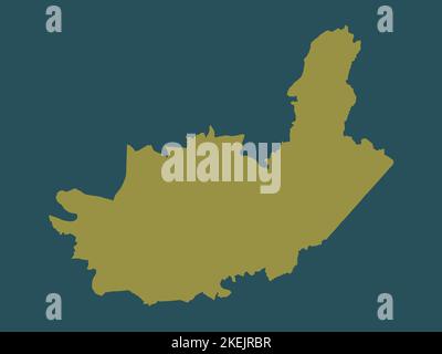 Ituri, province of Democratic Republic of the Congo. Elevation map ...