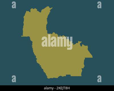 Kwango, province of Democratic Republic of the Congo. Colored elevation ...