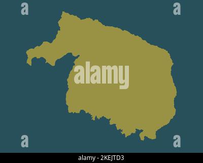 Kwilu, province of Democratic Republic of the Congo. Colored elevation ...