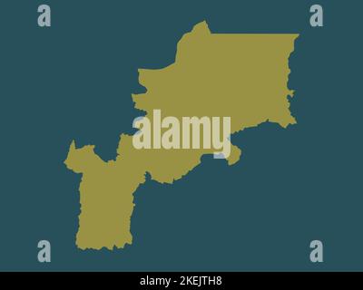 Lomami, province of Democratic Republic of the Congo. Colored elevation ...