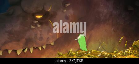 DRAGON PRINCESS (2021) -Original title: PRINCESSE DRAGON-, directed by ...