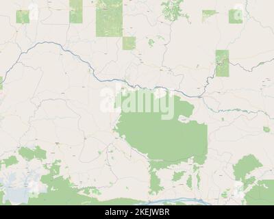 Nord-Ubangi, province of Democratic Republic of the Congo. High ...