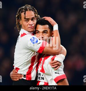EINDHOVEN, NETHERLANDS - NOVEMBER 12: Xavi Simons of PSV during the ...