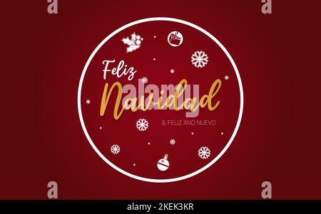 feliz navidad christmas spain noel Stock Vector Image & Art - Alamy