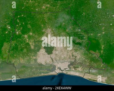 Abidjan, autonomous district of Cote d'Ivoire. High resolution ...