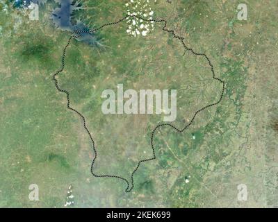 Yamoussoukro, autonomous district of Cote d'Ivoire. Diagram showing the ...