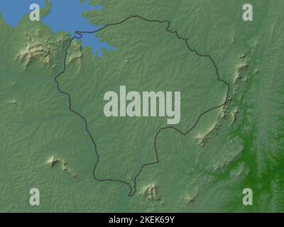 Yamoussoukro, autonomous district of Cote d'Ivoire. High resolution ...