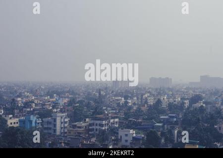 Kolkata City of Joy Skyline View. Landscape Scenery Urban India ...