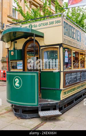 The Auld Tram, originally a horse drawn tram, now a coffee & sandwich ...