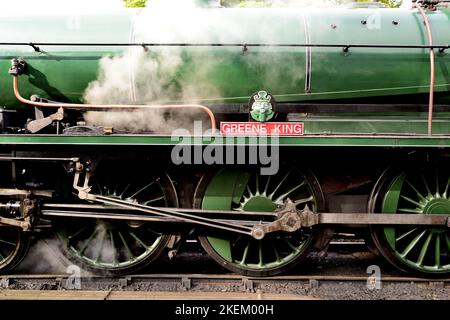 Southern Railway class S15 locomotive No 825 at Goathland, North ...