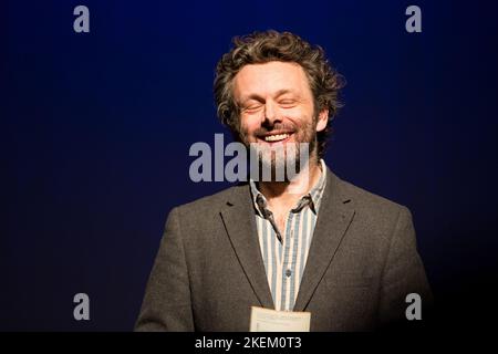 Michael Sheen - On stage at the opening of the Michael Sheen Theatre at ...