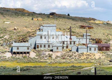 Iconic Houses And Structures In Bodie State Historic Park, California ...