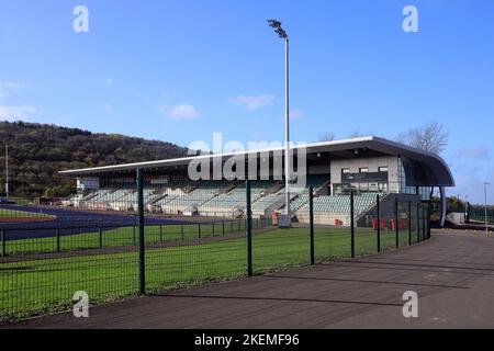 Leckwith Athletics Stadium, Cardiff November 2022. cym Stock Photo - Alamy