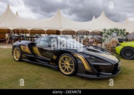 2019 Mclaren Senna ‘MC12 SEN’ in the stunning JPS livery on display at ...
