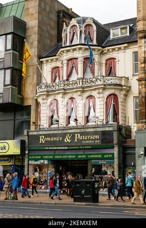 Romanes & Paterson store Edinburgh, Scotland, United Kingdom Stock ...