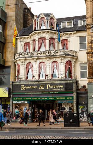 Romanes and Paterson tea room Edinburgh Stock Photo - Alamy